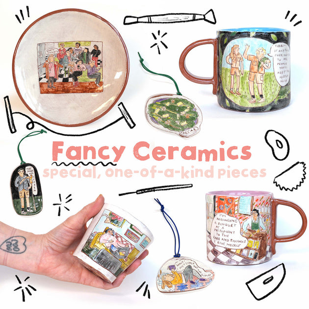 Fancy Ceramics: Handcrafted Plates, Vases & Mugs | Molly Anne Bishop
