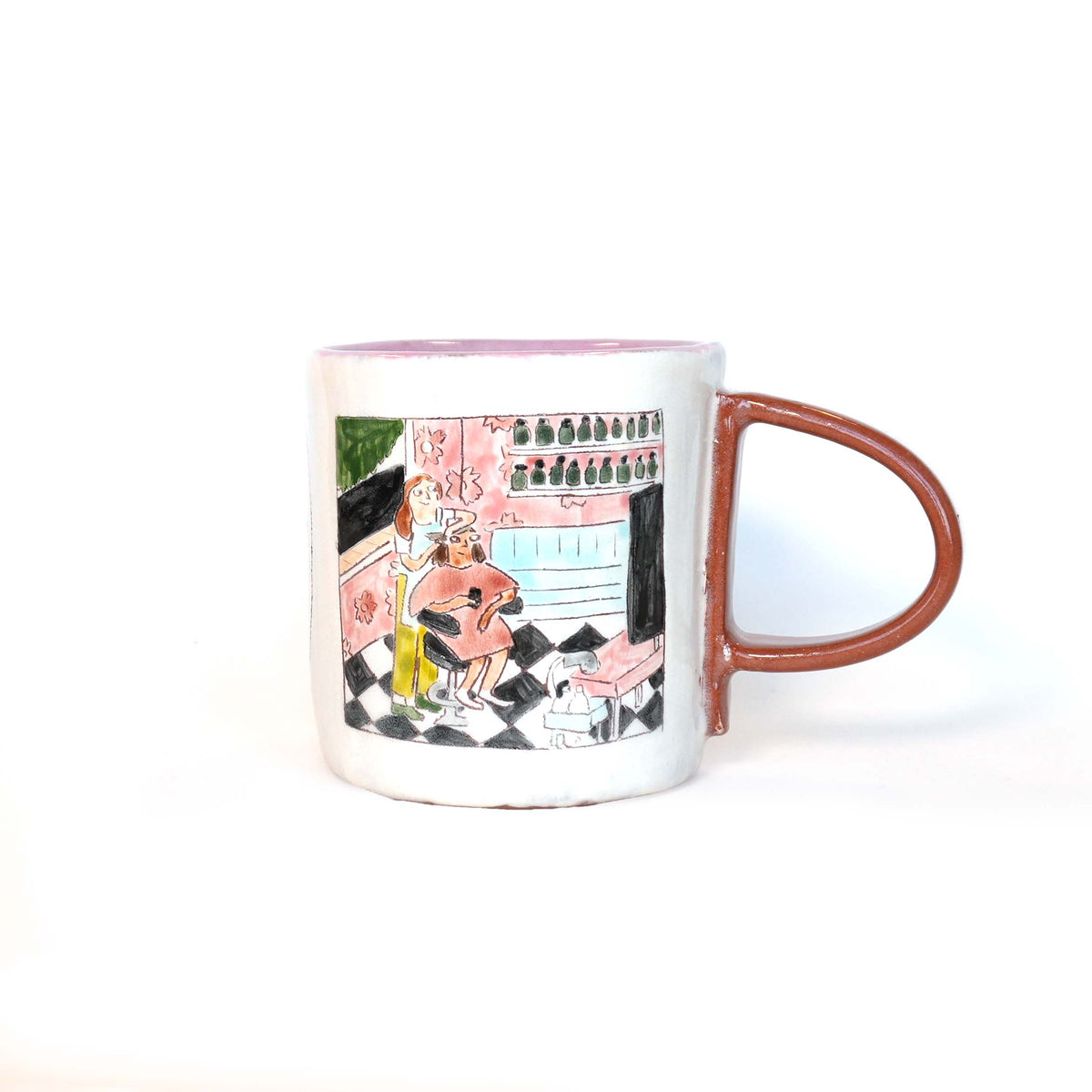 Girls Getting Haircuts to Feel Better Mug – Molly Anne Bishop