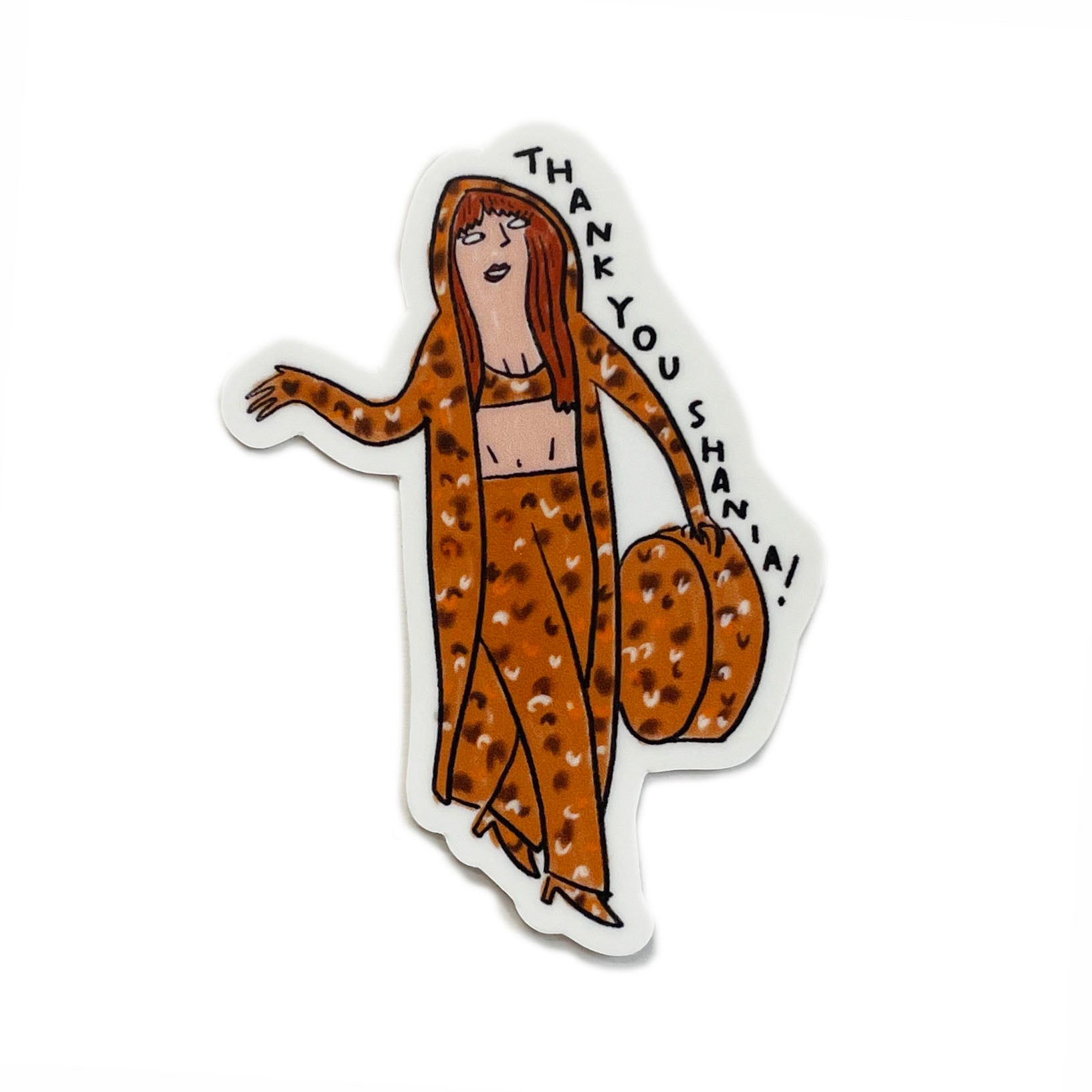 Shania Twain Sticker – Molly Anne Bishop